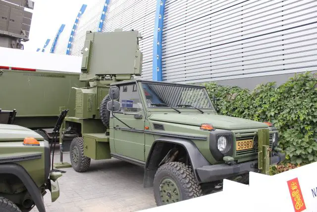 MPQ-64F1 3D Radar vehicle NASAMS technical data sheet specifications pictures video 12712155 ...