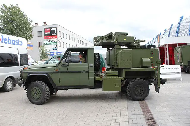 MPQ-64F1 3D Radar vehicle NASAMS technical data sheet specifications pictures video 12712155 ...