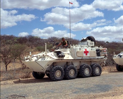 Mowag Piranha I Bison Ambulance pictures picture photo image Canadian ...
