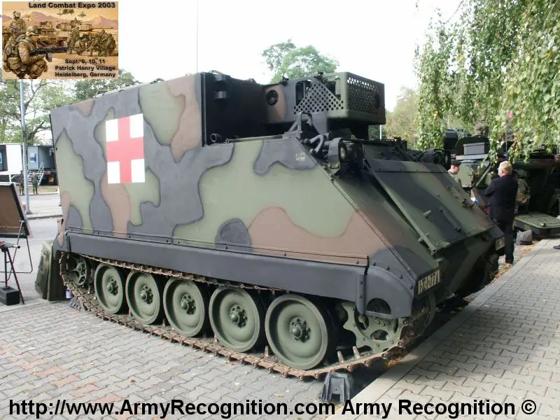 M577 Medical / Command Support variant of the M113 Armored Personnel ...