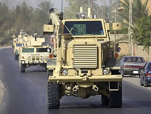 Buffalo MPCV EDO Mine protected clearance armoured armored vehicle ...