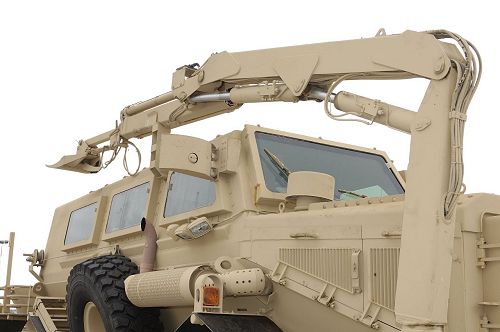 Buffalo MPCV EDO Mine protected clearance armoured armored vehicle ...