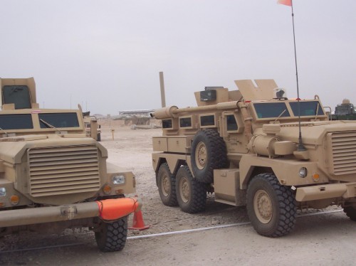 Cougar HE 6x6 MRAP mine protected patrol wheeled armoured armored ...