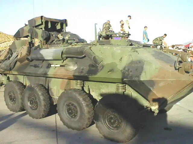 LAV-AT General Dynamics US Army light anti-tank american wheeled ...