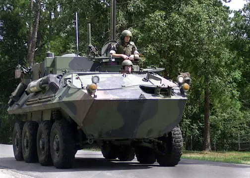 LAV-L General Dynamics US Army light american logistic wheeled armored ...