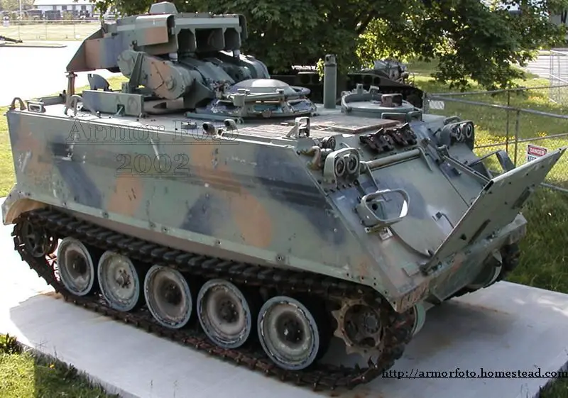 M901 Tow missile M113 variant Description identification pictures ...