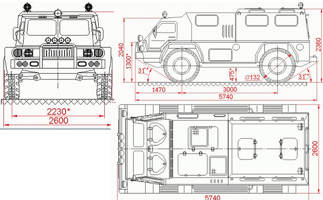 GAZ-39371 GAZ-3971 Russian Russe description pictures picture photo image wheeled armoured ...