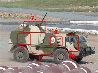 GAZ-39371 GAZ-3971 Russian Russe description pictures picture photo image wheeled armoured ...