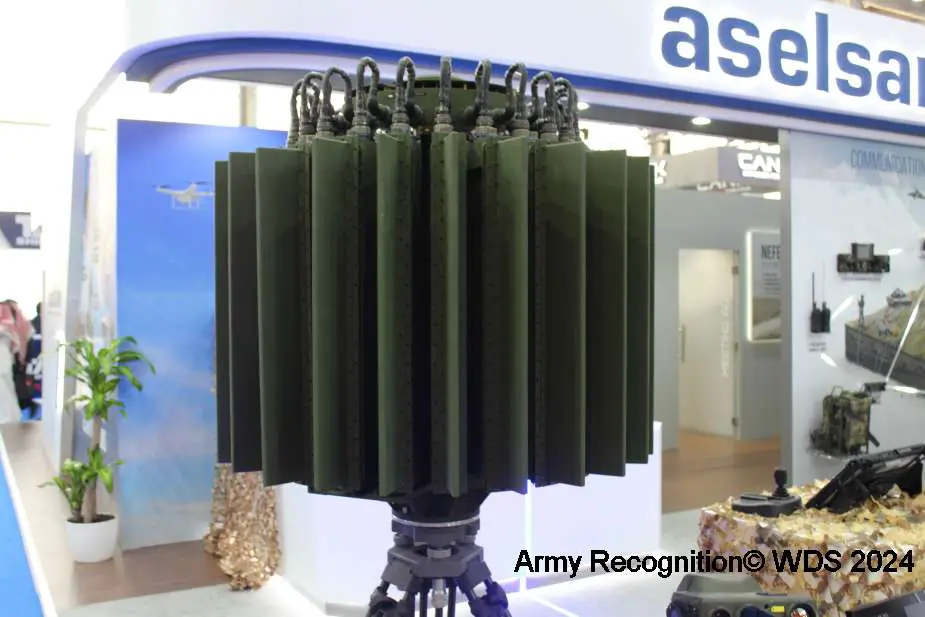 ASELSAN exhibits advanced SERHAT counter mortar radar at WDS 2024