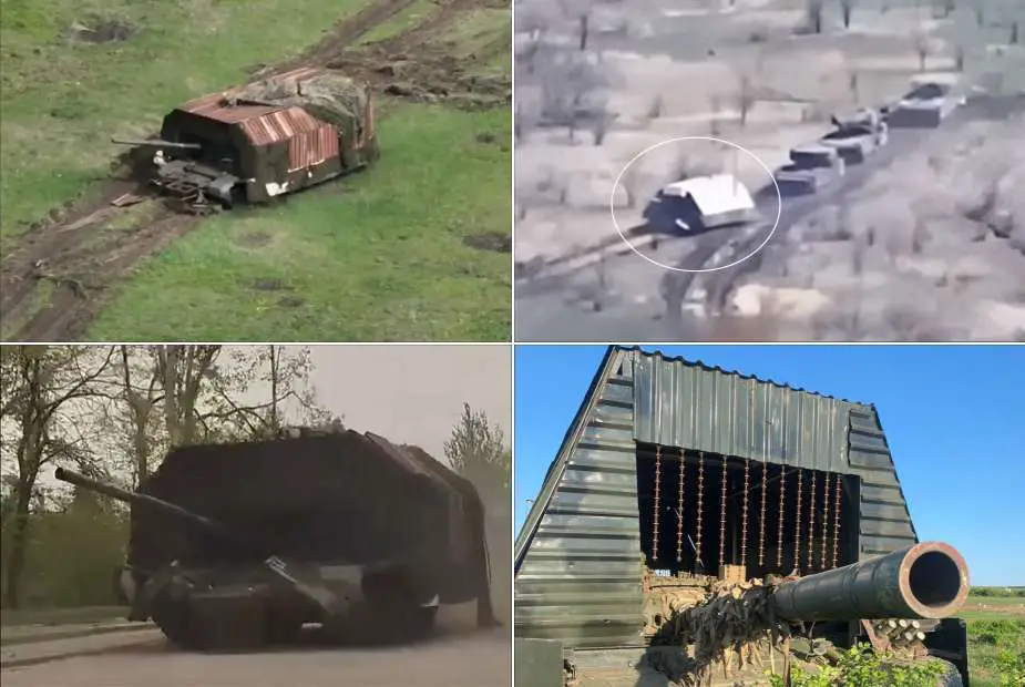 Analysis: Everything We Know About Russian Turtle Tanks in Ukraine