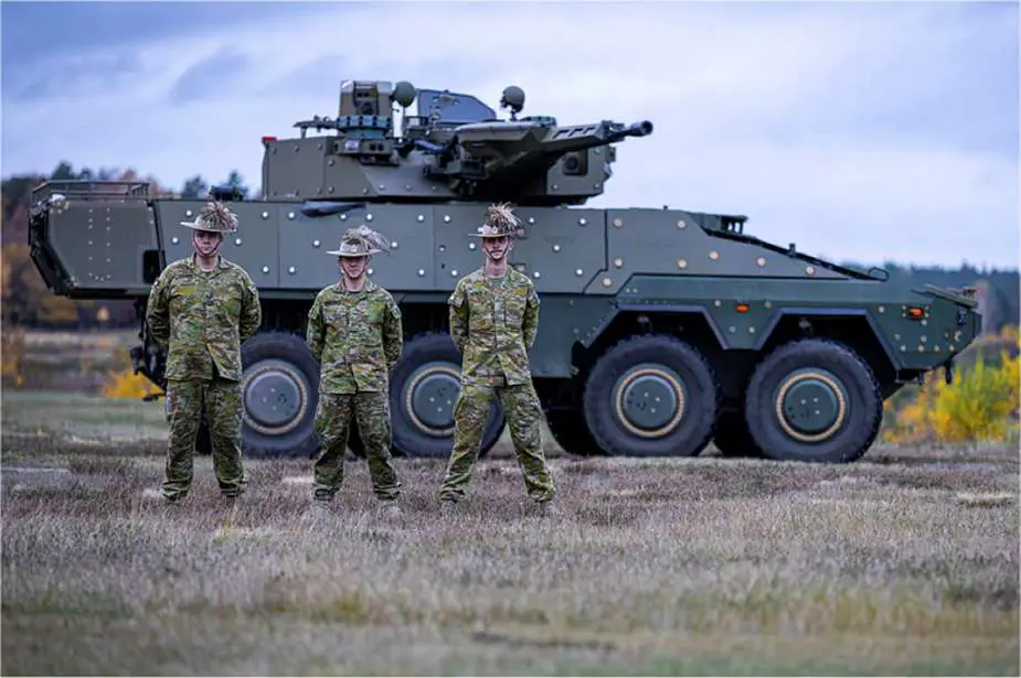 Australia contributes to design of new Boxer armored vehicle
