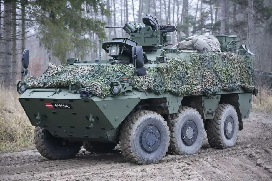 Austria strengthens its armored fleet with 225 new Pandur Evo vehicles