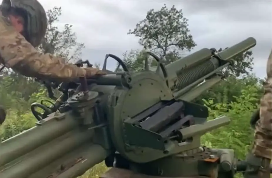Automatic mortar 2B9 spotted in Ukraine in Russian forces | Ukraine ...