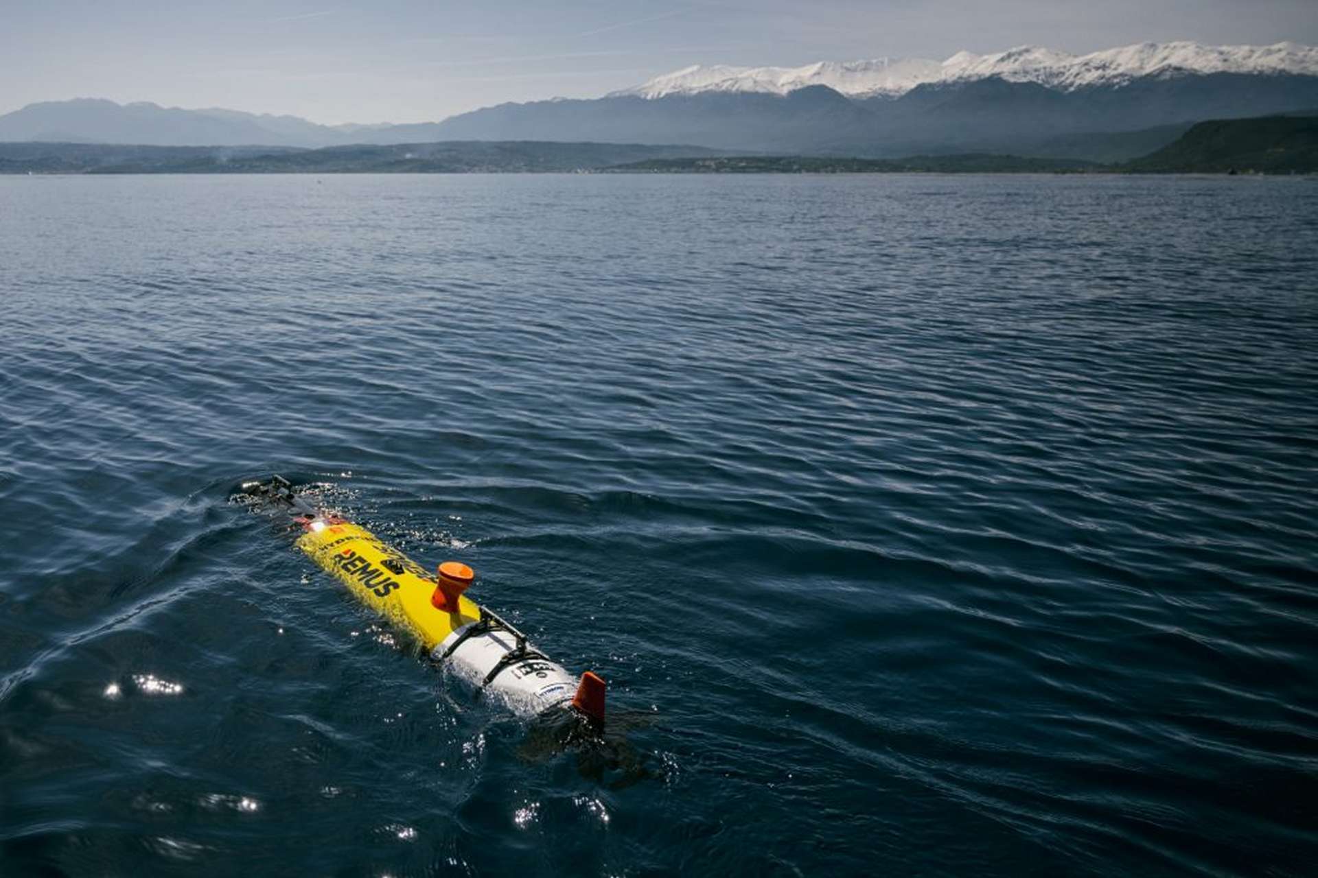 Belgium And Its Remus Submarine Drone in Action off the Coast of Greece