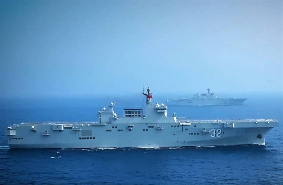Chinese PLA Navy dual amphibious assault group achieves combat capability