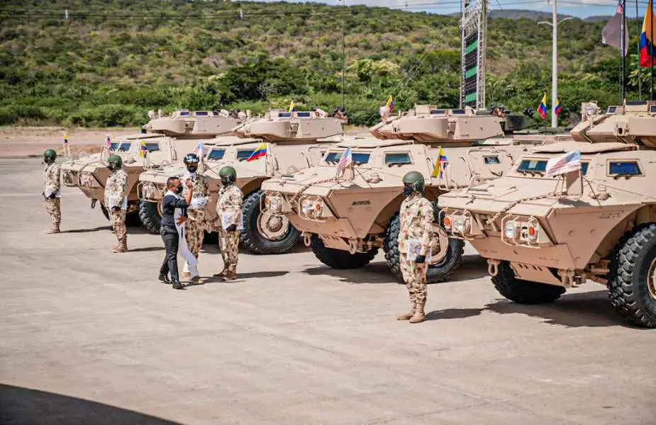 Colombian Army Armored Personnel Carrier Textron Systems
