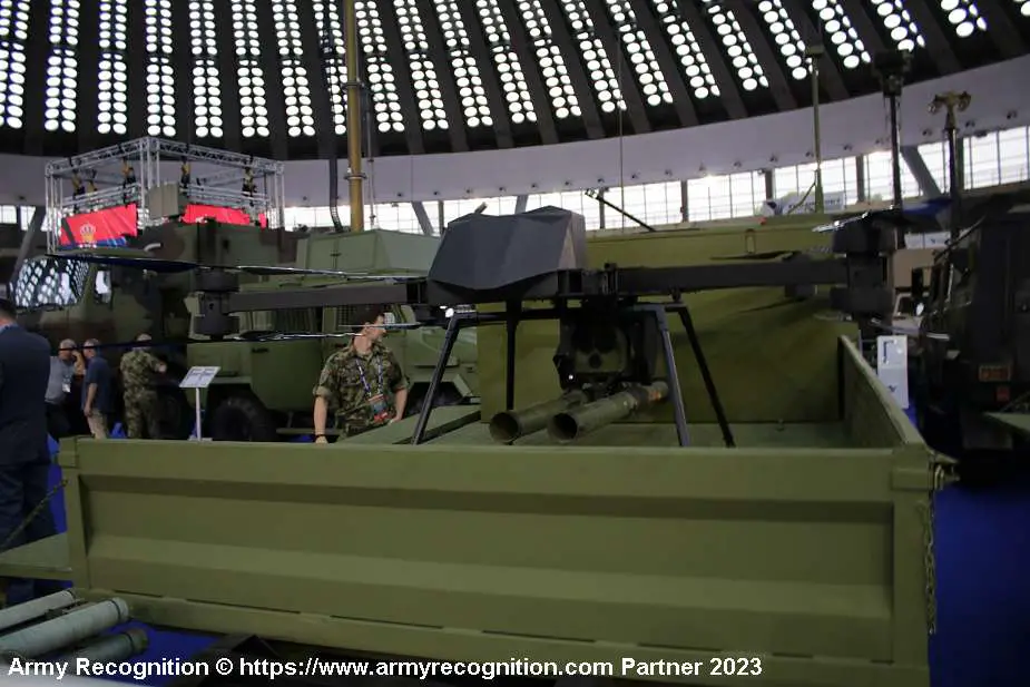 Partner 2023: Serbia's Military Technical Institute presents OBAD ...