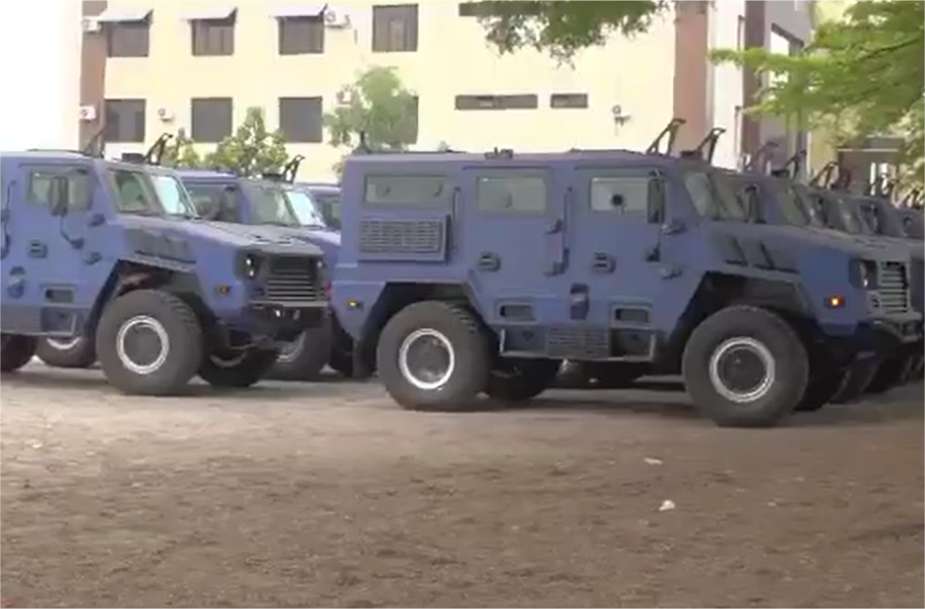 Congolese National Police acquires South African Maatla armored vehicles