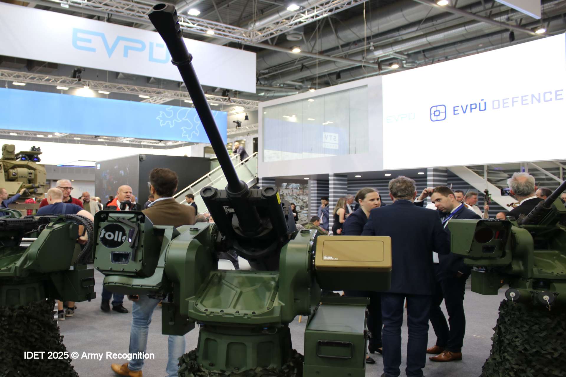 Czech EVPÚ Defence presents GLADIUS MAX RCWS solution at IDET 2025 for ...
