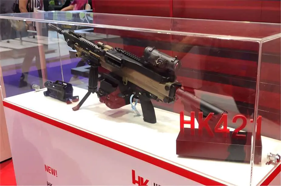 DSEI 2023: Heckler & Koch unveils New HK 421 machine gun