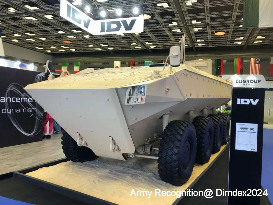 Dimdex 2024: Iveco presents new version of 8X8 Superav land armored vehicle