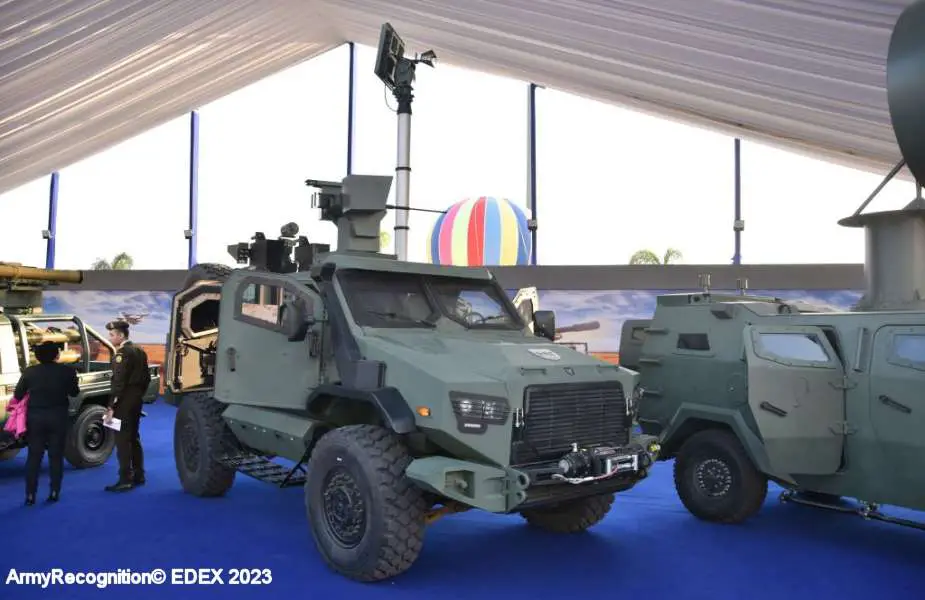 EDEX 2023: ASI presents Hares-3 anti-drone system