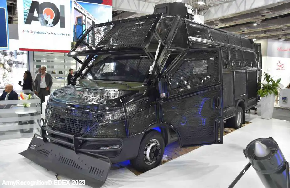 EDEX 2023: Arab Organization for Industrialization presents Kader AR-1 ...