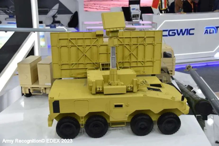 EDEX 2023: China presents JN1101 Light Communication Countermeasure System