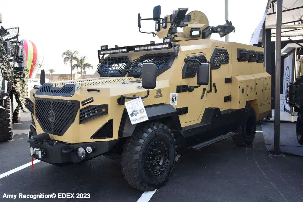 EDEX 2023: Eagles International unveils MRAP Buffalo D10 vehicle
