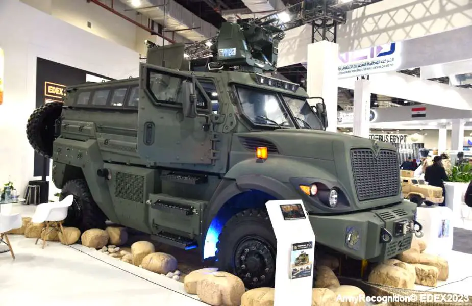 EDEX 2023: Egypt rolls out new Navistar Temsah-6 4X4 Multirole Armored ...