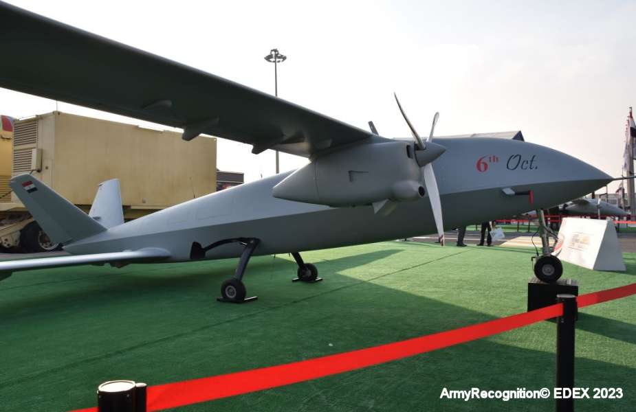 EDEX 2023: Egypt showcases advanced 6th October drone