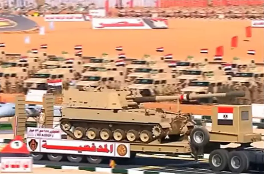 Egypt first country in Middle East to use K9 Thunder Self-Propelled ...