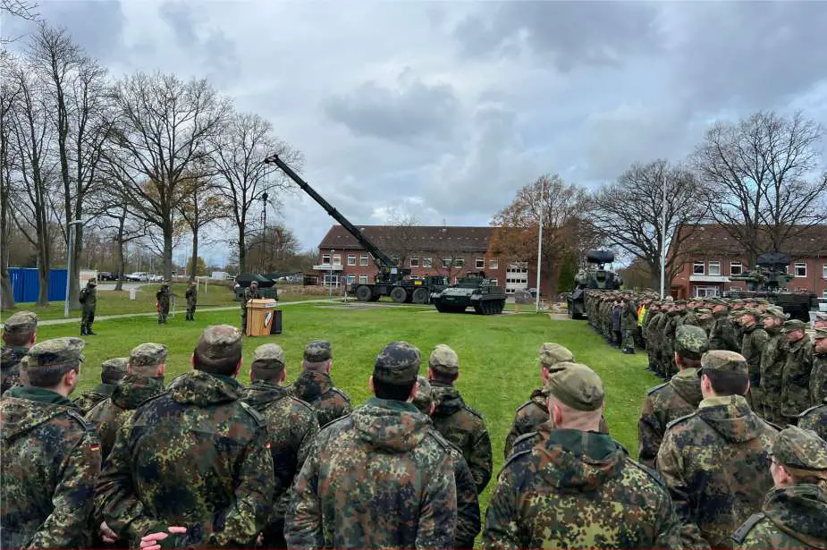 Enhancement of German air defense from MANTIS to IRIS-T SLM