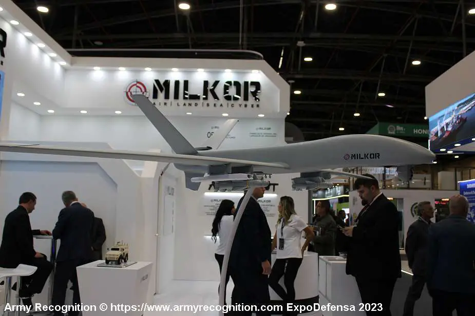 ExpoDefensa 2023: Milkor from South Africa promotes Milkor 380 UAV