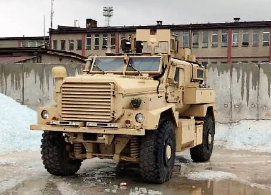 First batch of 70 GDLS Cougar MRAPs delivered to Poland