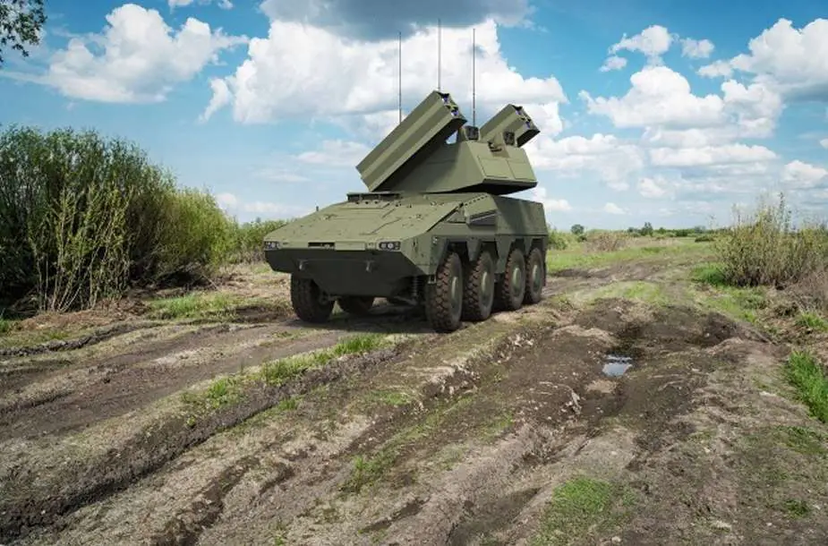 German GTK Boxer to serve as base for multiple short-range missile system
