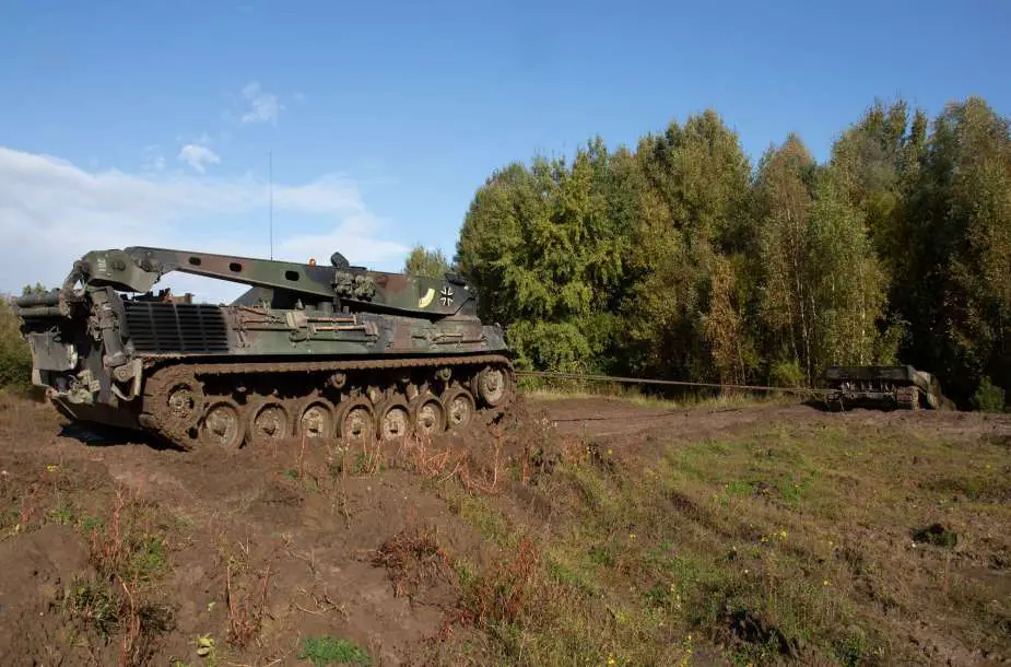 Germany delivers additional Bergepanzer 2 Armored Recovery Vehicle to ...