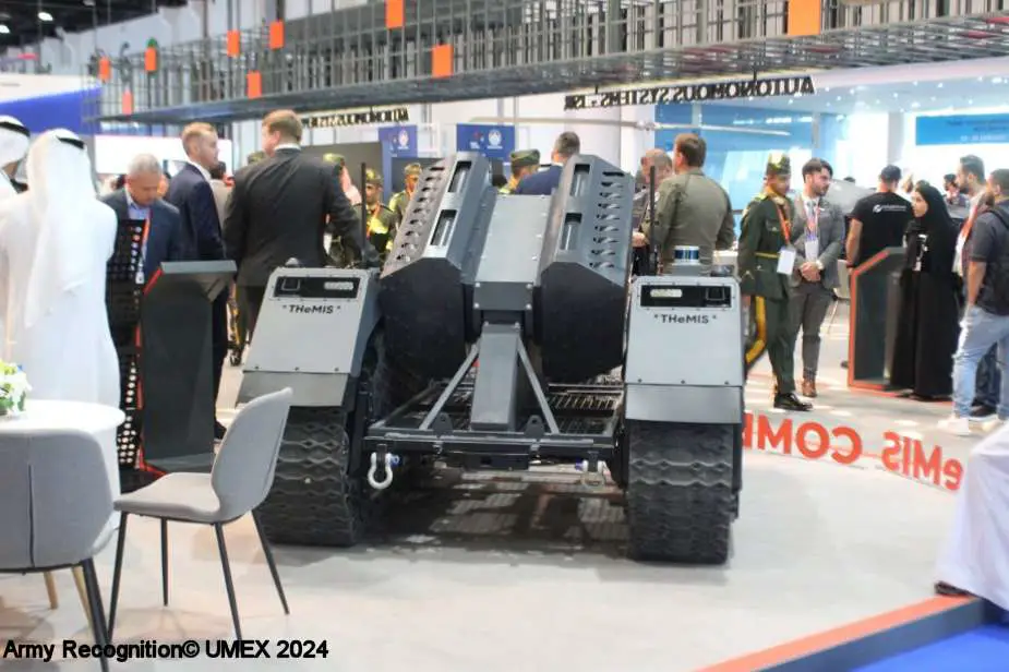 Umex 2024 Milrem Robotics Showcases Iconic Themis Ugv