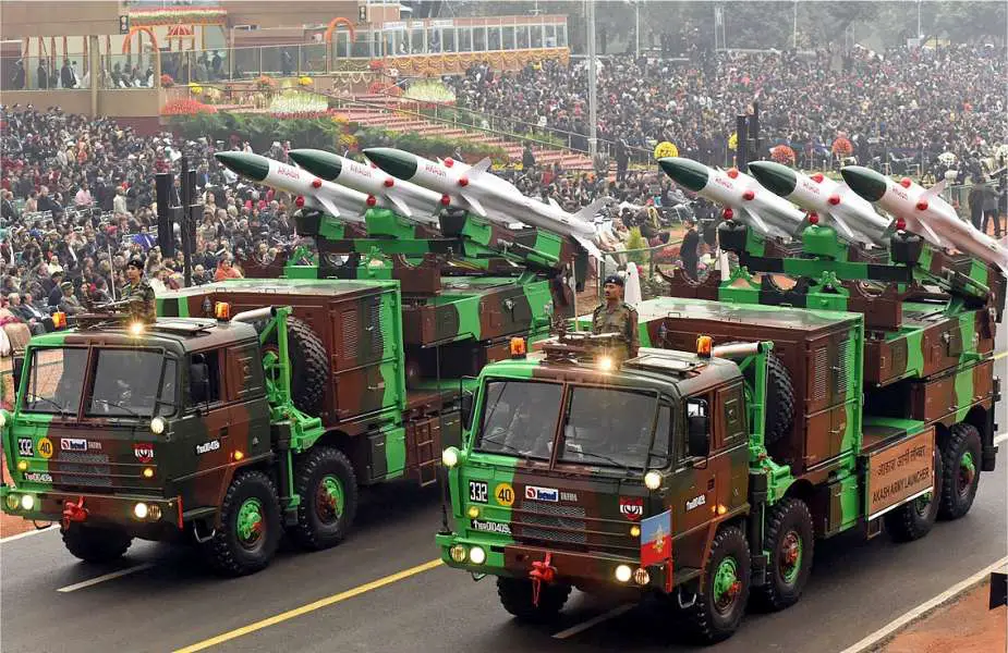 India successfully tests Akash missile in exercise Astrashakti 2023