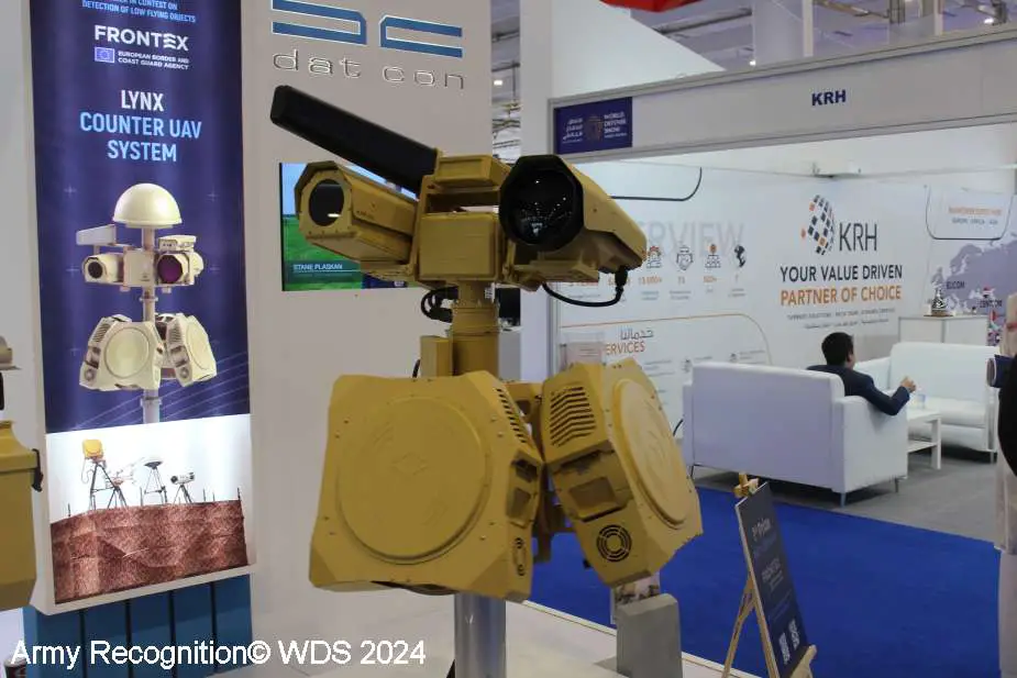 Innovative LYNX counter-UAV technology showcased by Dat Con at WDS 2024