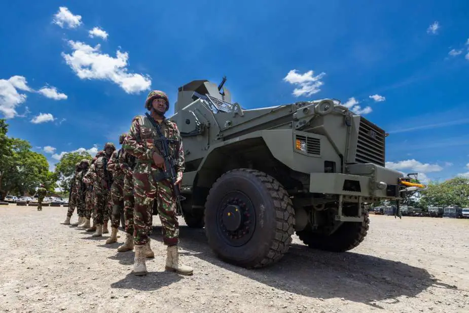 Kenya Receives Springbuck Armored Vehicles From South-Africa