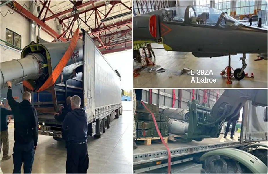 Lithuania delivers Light Attack Aircraft L-39ZA Albatros to Ukraine
