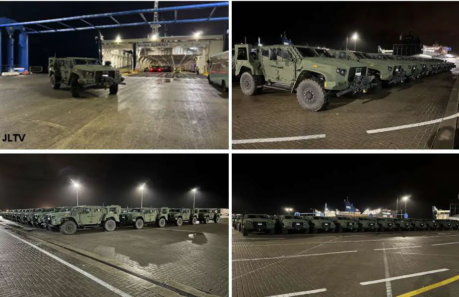 Lithuania increases land force capability with 500 JLTVs from US
