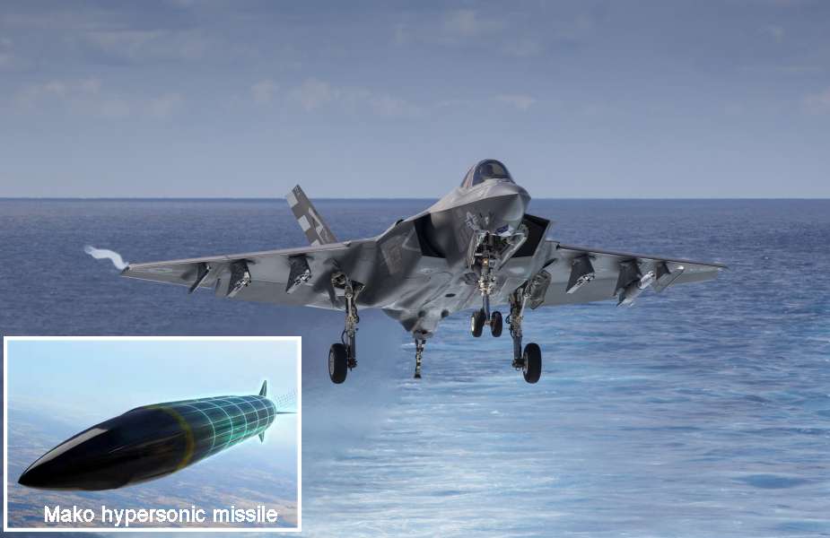 Lockheed-Martin unveils Mako Hypersonic Missile at Sea Air Space 2024