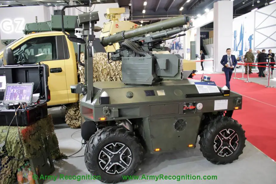 MSPO 2022: PGZ from Poland displays Perun autonomous reconnaissance and combat UGV