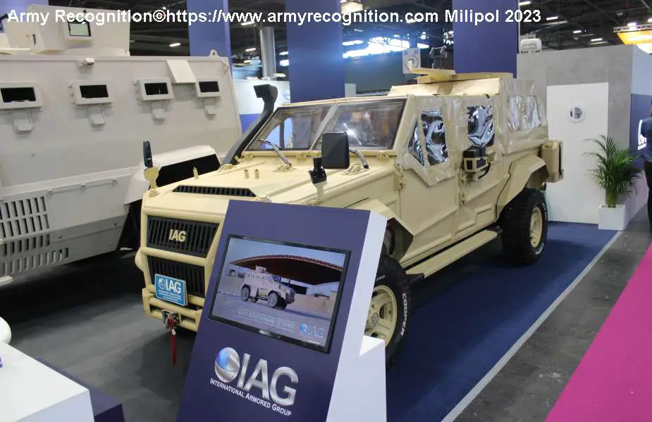 Milipol 2023: IAG unveils innovative 4X4 Wheeled Light Reconnaissance ...