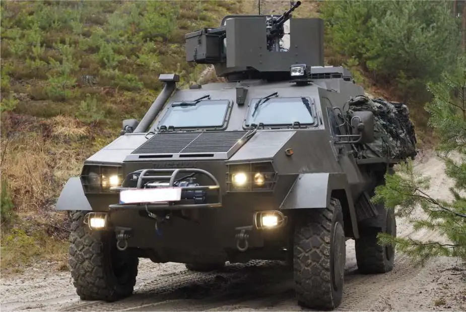 Mista Polish company continues to deliver Oncilla armored vehicles on ...