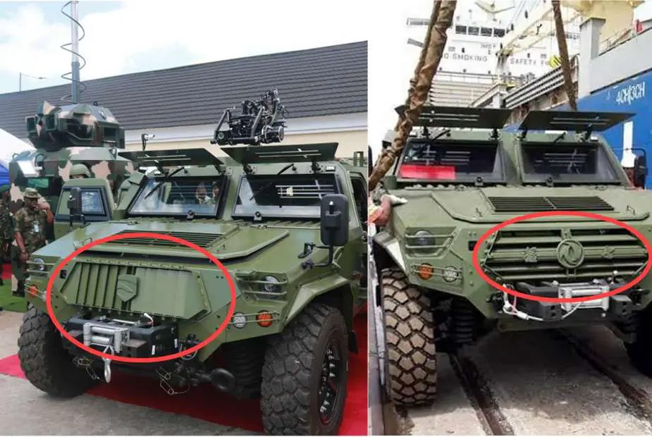 Nigerian Epail company showcases light armored vehicle inspired by Dong ...