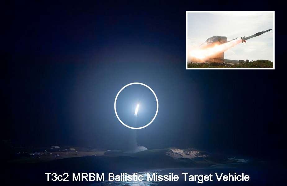 Northrop Grumman successfully launches T3c2 MRBM Ballistic Missile ...