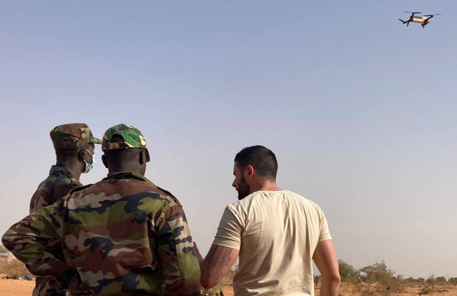 Novadem equips G5 Sahel Joint Force with its NX70 micro UAVs